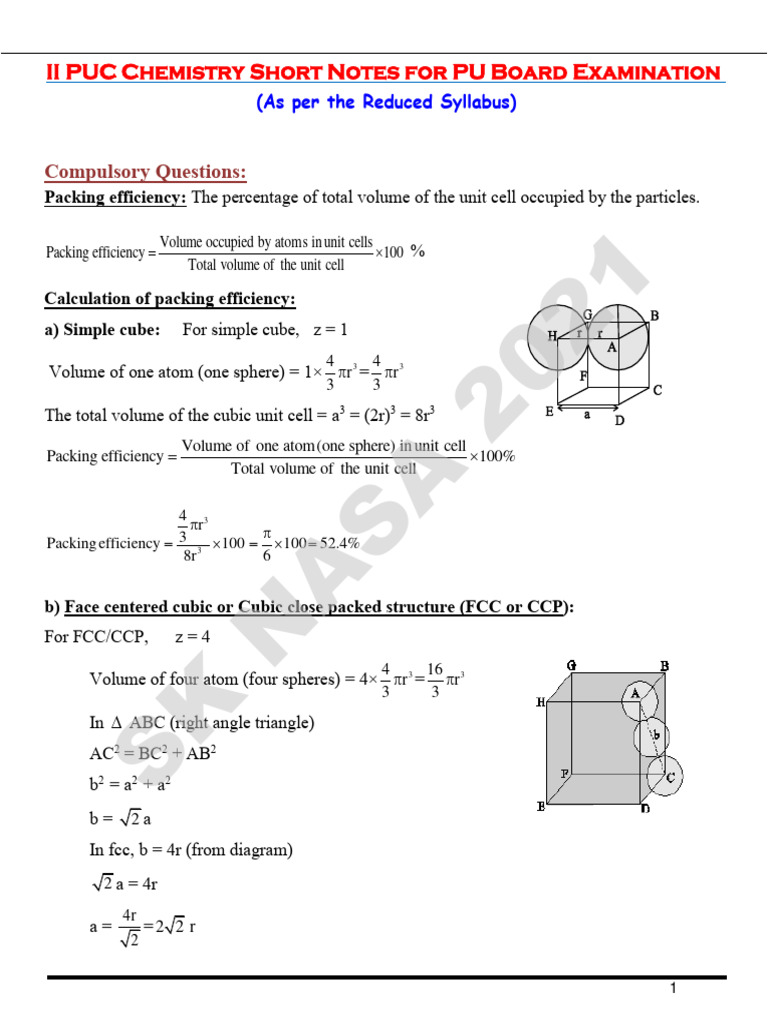 Chemistry Imp 2025 | PDF | Reaction Rate | Solubility
