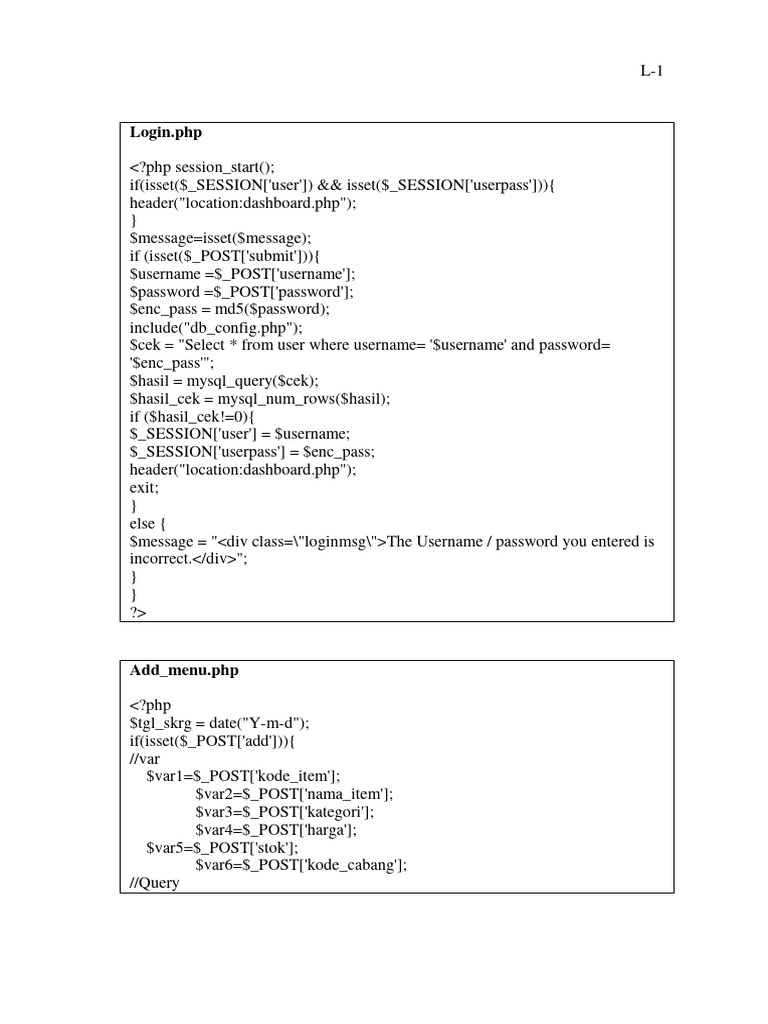 UEU-Undergraduate-6953-Lampiran | PDF | Information Retrieval | Databases