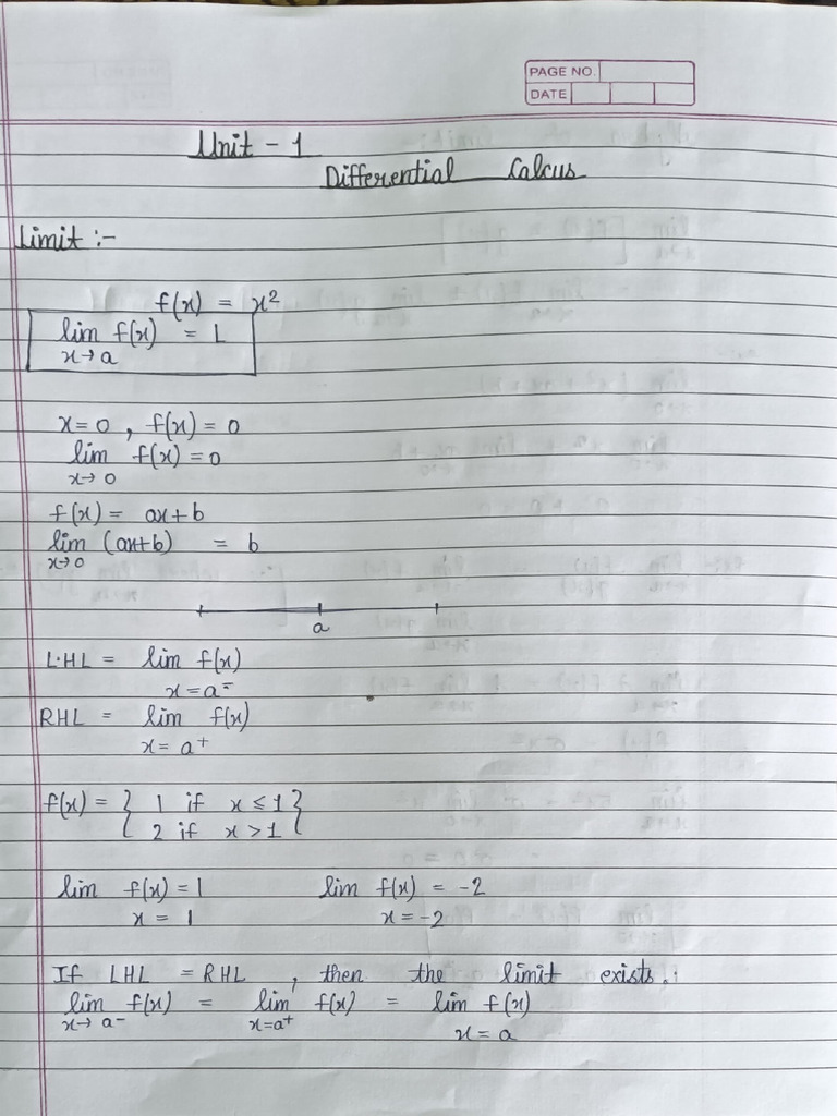 maths notes 2nd sem | PDF