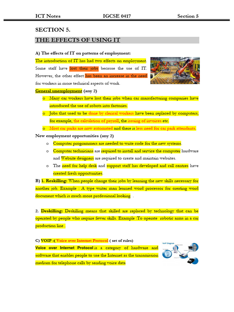 Section 5 | PDF | Computing | Information And Communications Technology