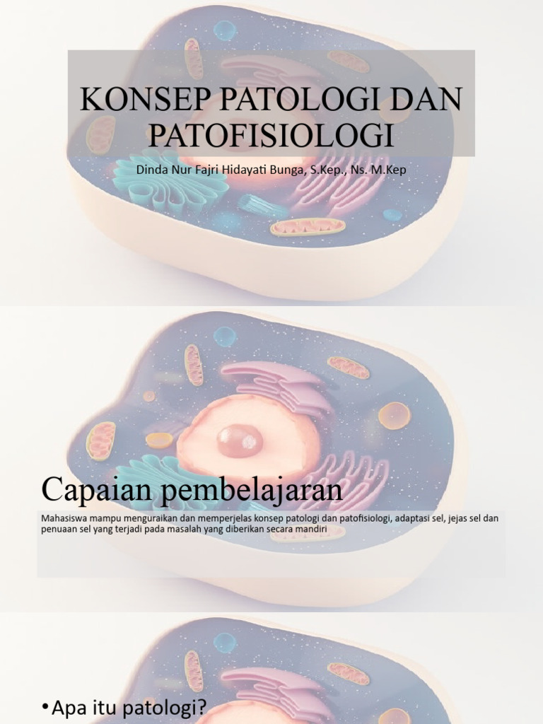 Konsep Patologi Dan Patofisiologi | PDF