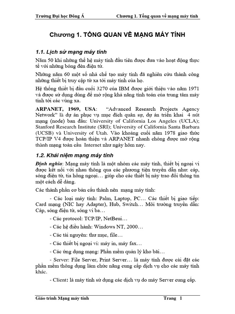 BaiGiang MangMT | PDF