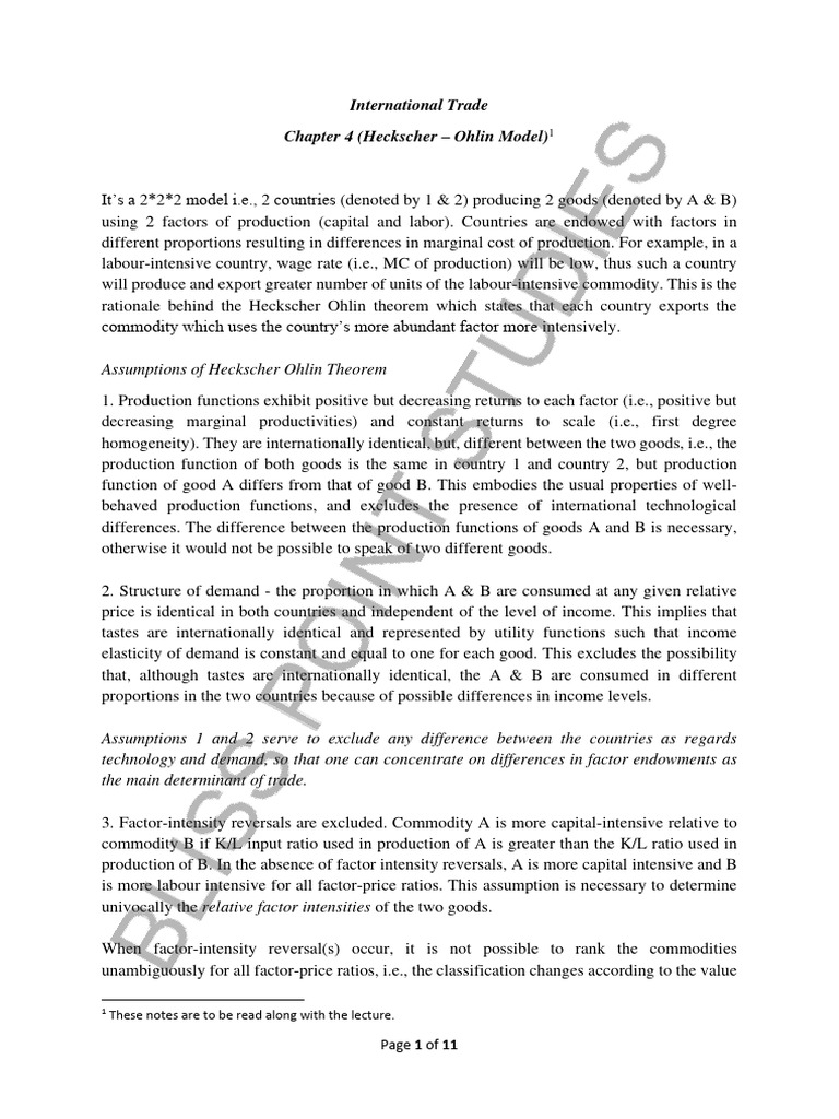 G CH 4 HOM | Download Free PDF | Economics | Economies