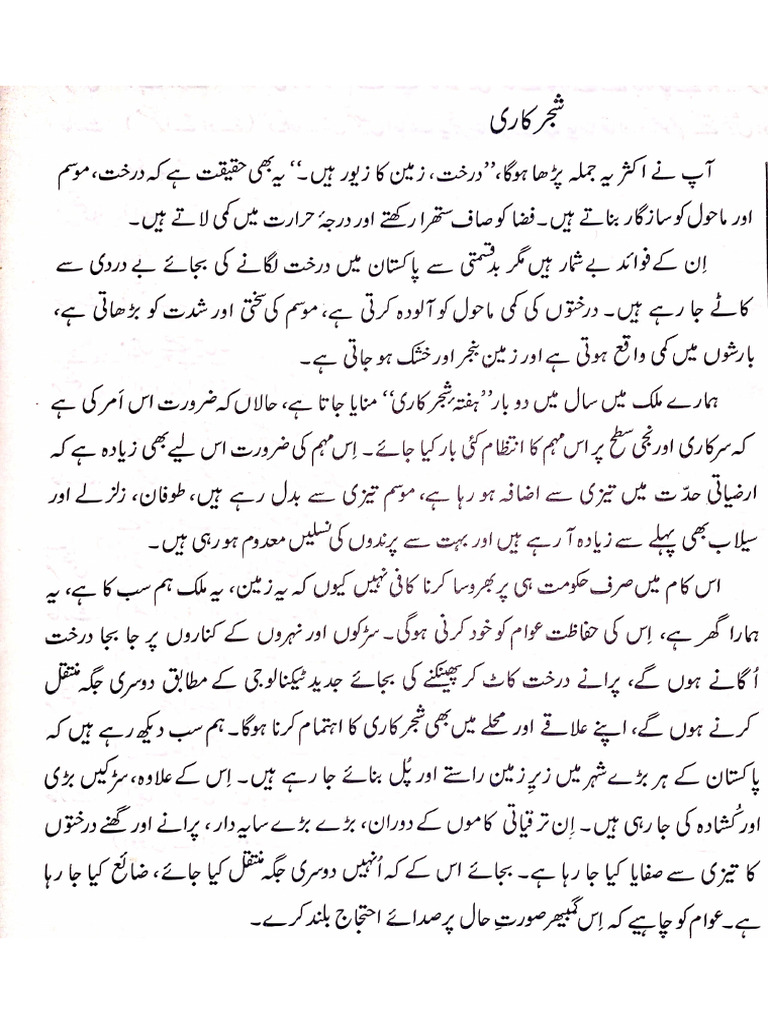 Urdu Example Maz Moon | PDF