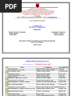 Ditari Model-2023 | PDF