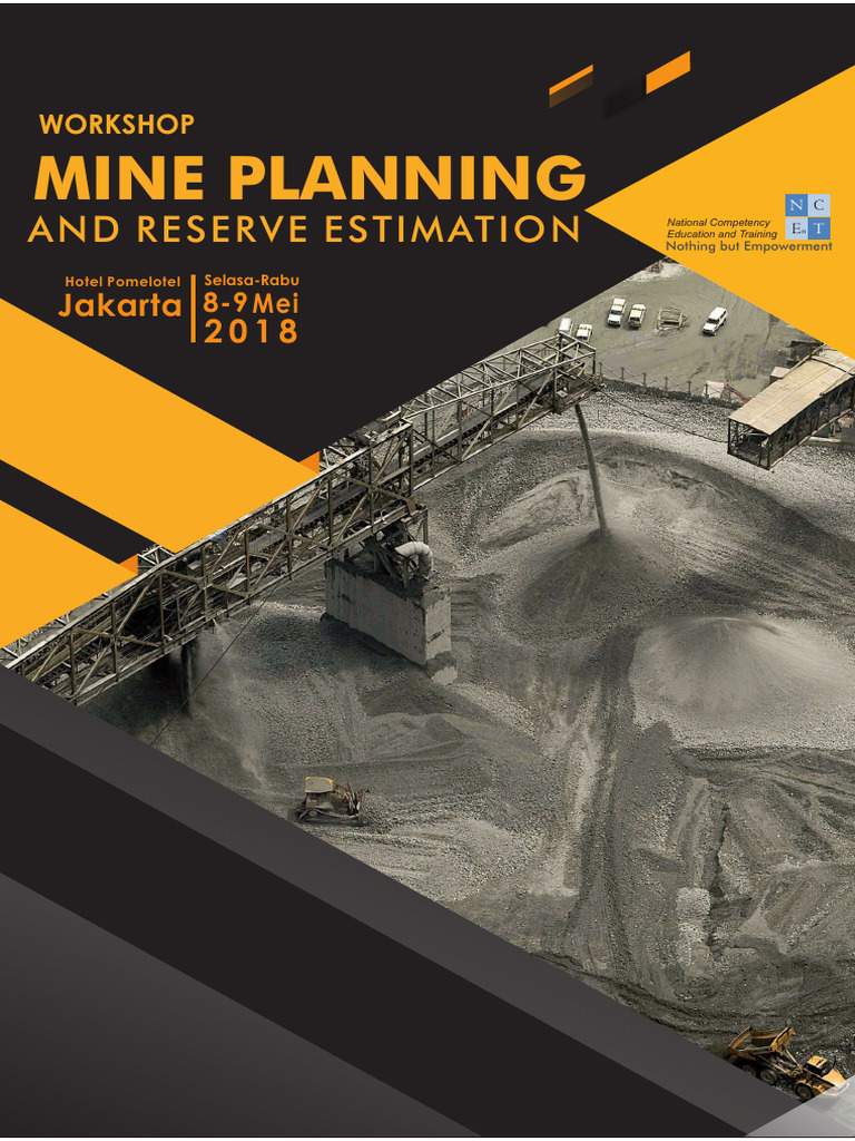 Mine Planning and Reserves Workshop | PDF