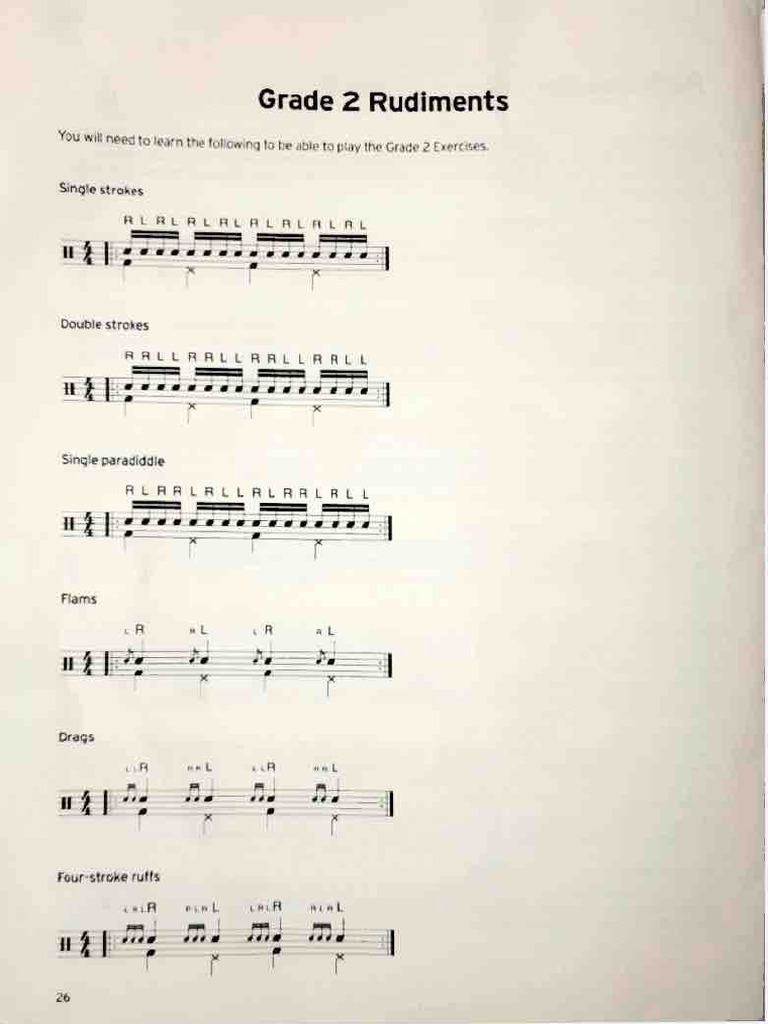 Drums Grade 2 | PDF