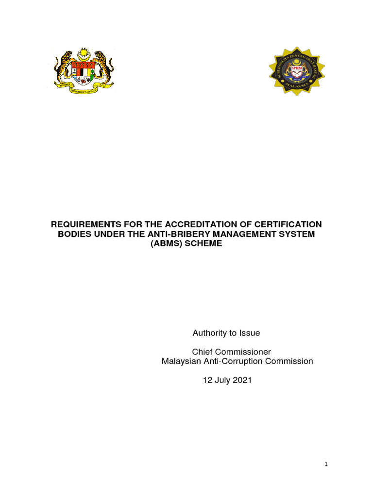 Additional Requirements For ABMS | PDF | Audit | Certification