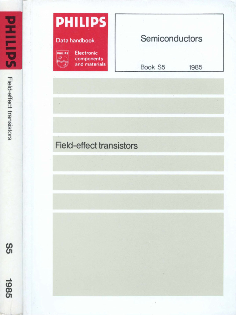 1985 S05 Philips Field-Effect Transistors | PDF | Field Effect Transistor | Transistor