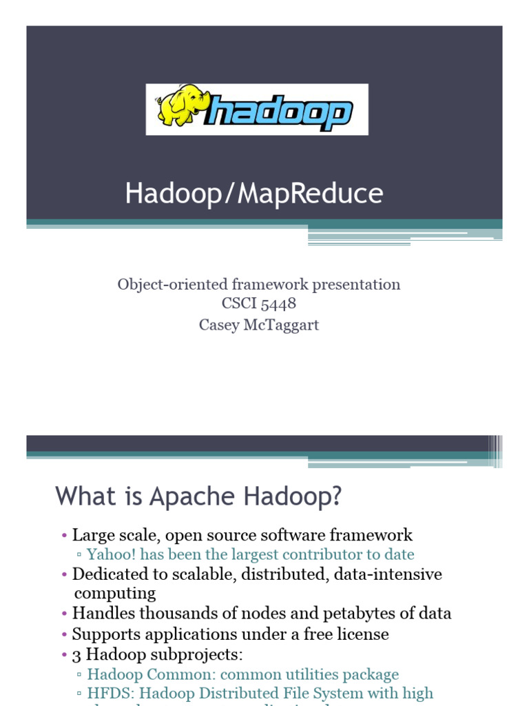 Hadoop | PDF | Apache Hadoop | Map Reduce Hadoop | PDF | Apache Hadoop | Map Reduce