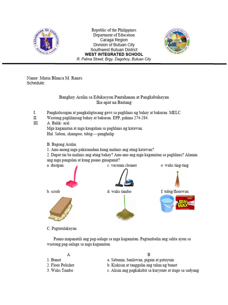 Grade 3 Lesson Plan | PDF