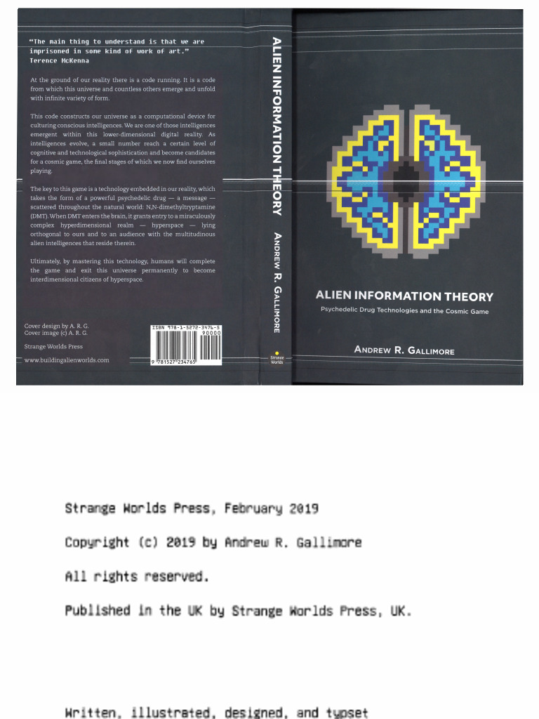 Andrew R Gallimore Alien Information | PDF | Quark | Atomic Orbital