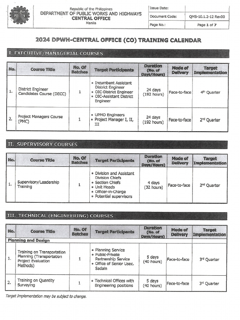 2024 LD Calendar | PDF