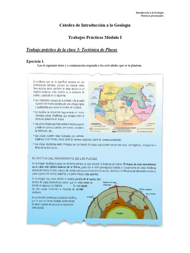 Clase 3 - Tectónica de Placas | PDF | Placas tectónicas | Geología