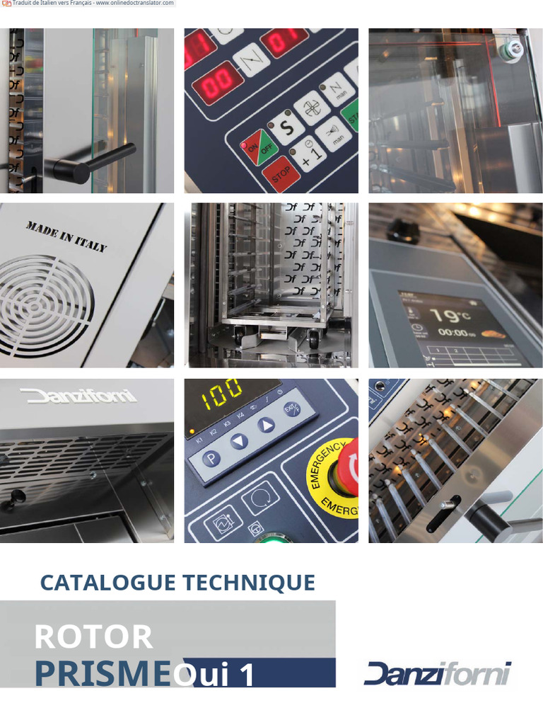 Fiche Technique .Prisma S1 | PDF | Usine | Informatique
