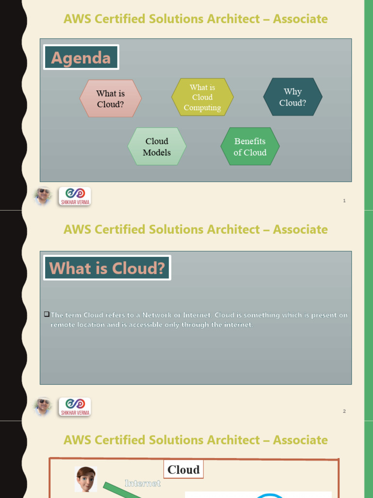 Aws Ppt Attached With Course Pdf Cloud Computing Amazon Web Services