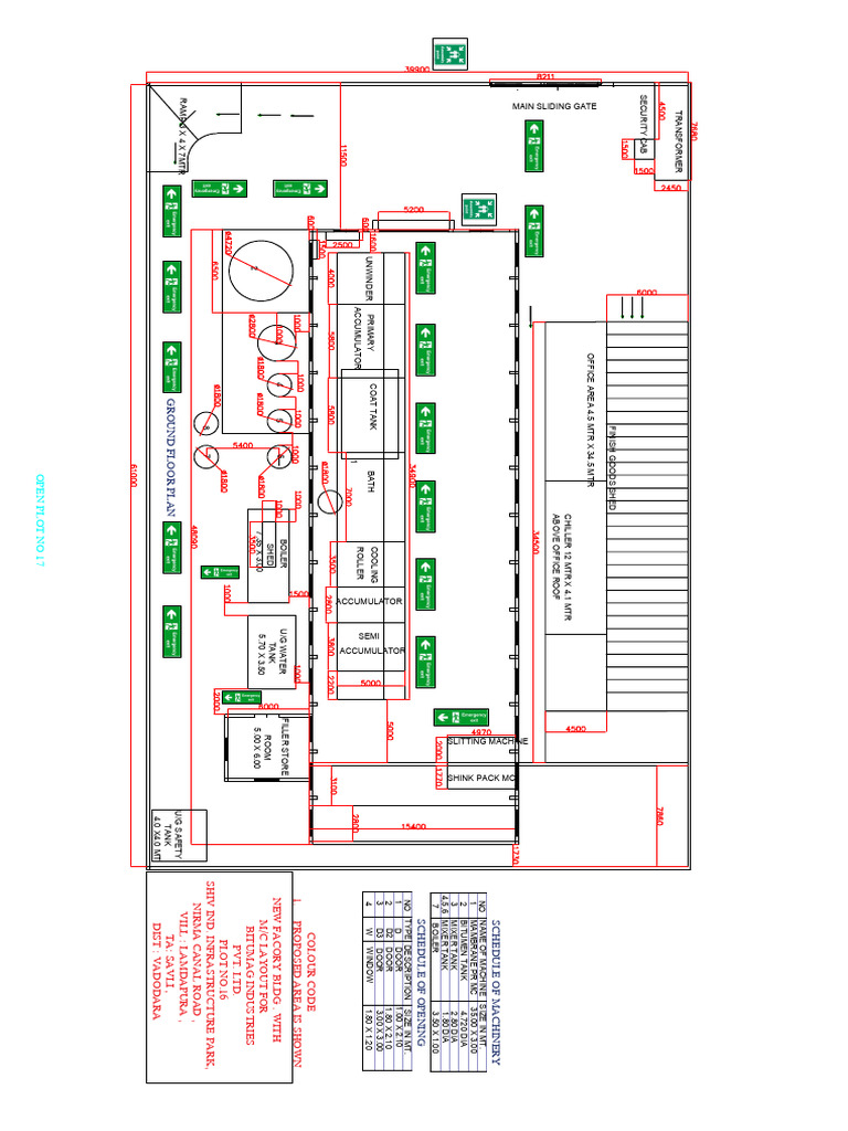 Layout With Emergency Exit2 | PDF