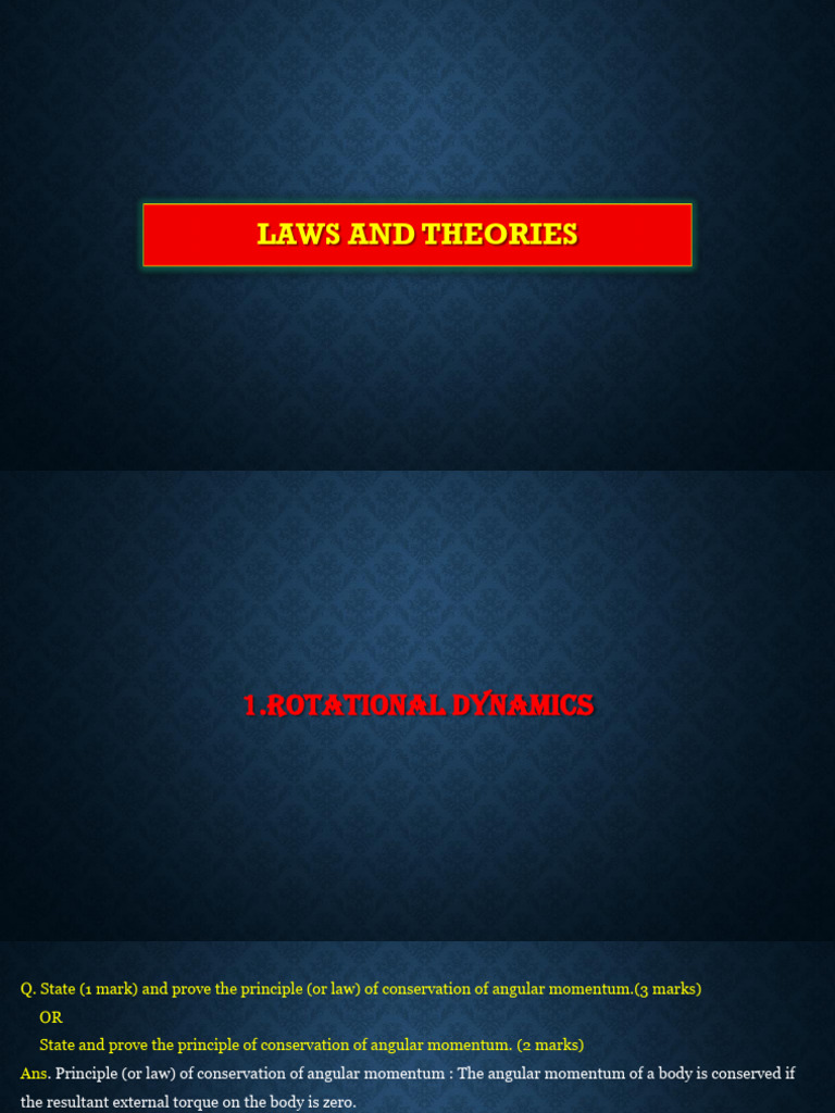 Imp Laws and Theories 1 | PDF | Electromagnetic Induction | Electron