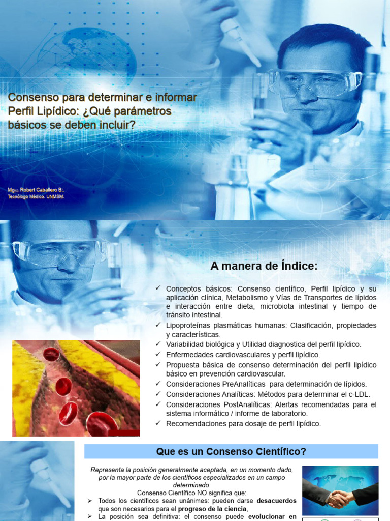 Consenso Perfil Lipídico y Cardiovascular | PDF | Lipoproteína ...