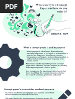 Concept Paper Sample | PDF