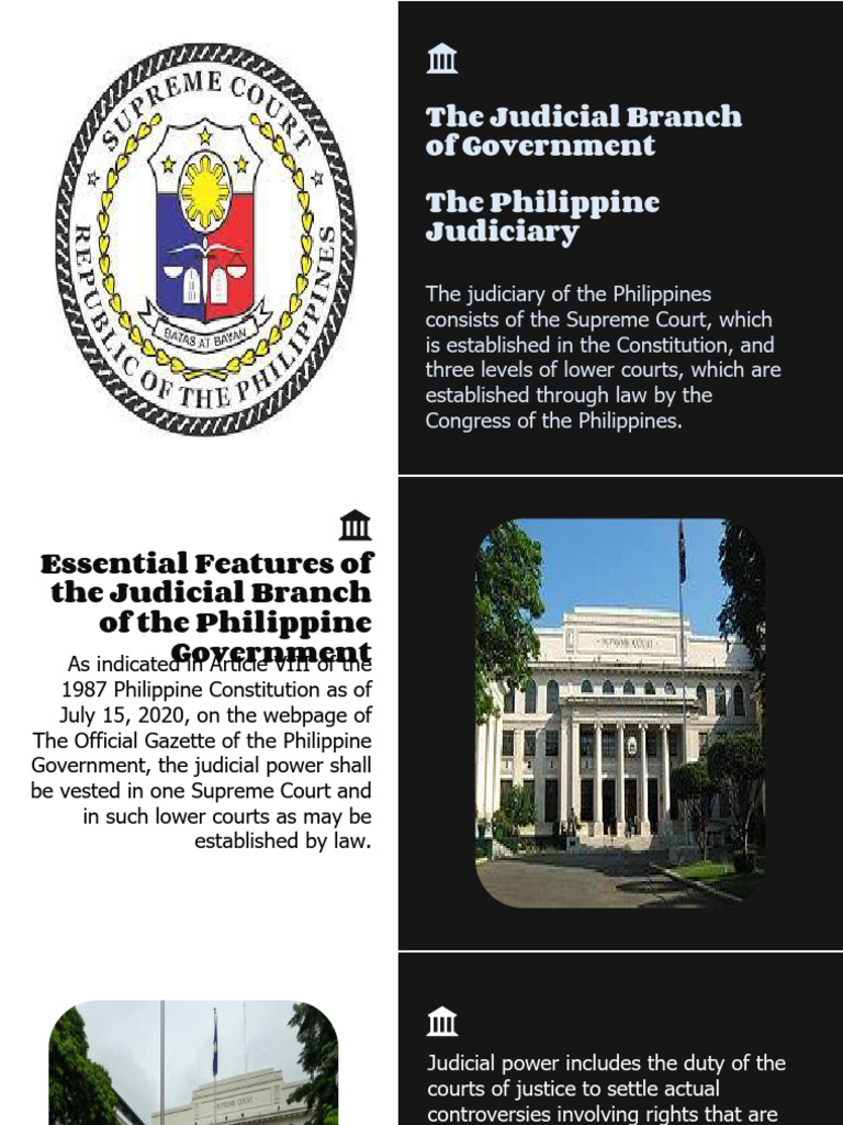 JUDICIARY BRANCH OF THE PHILIPPINES | PDF | Appeal | Appellate Court