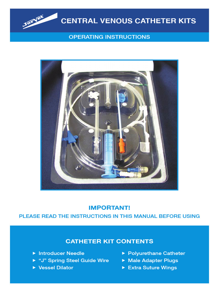 Central Cather | Download Free PDF | Catheter | Surgical Suture
