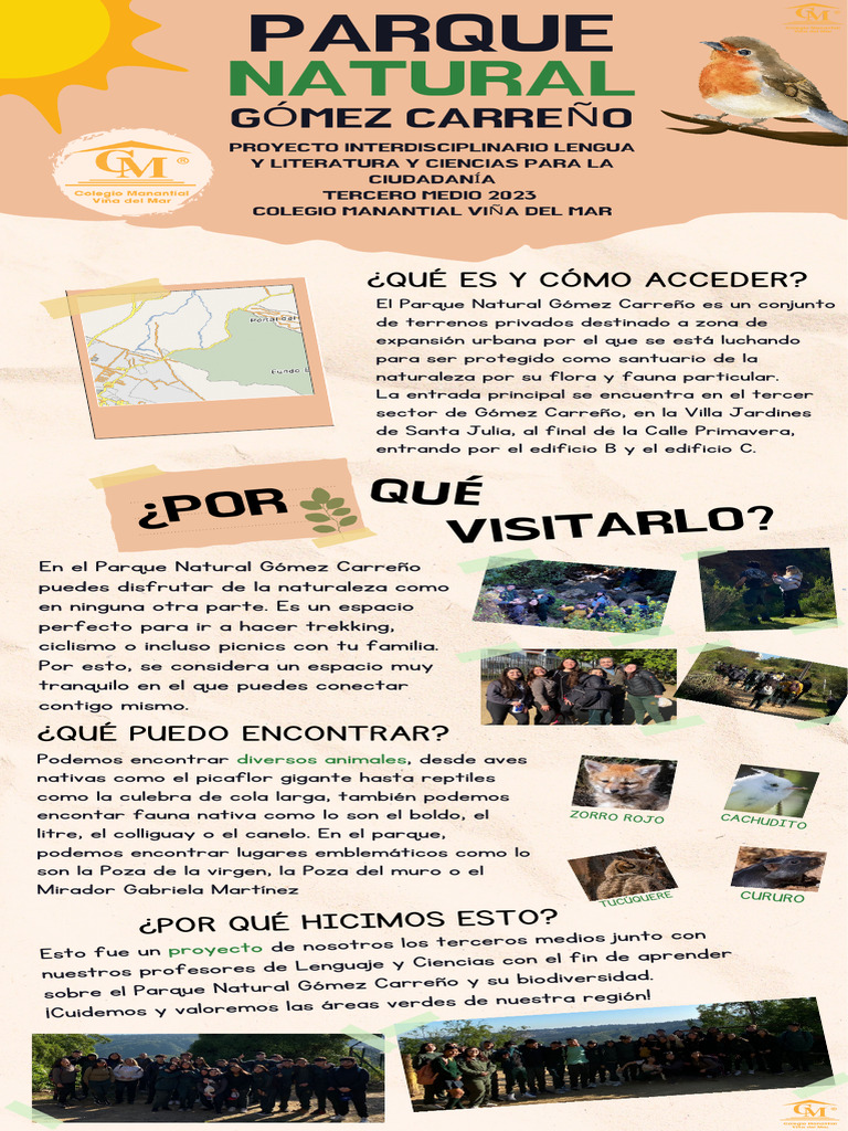 Jordan Salinas Parque Natural Gomez Carreño | PDF