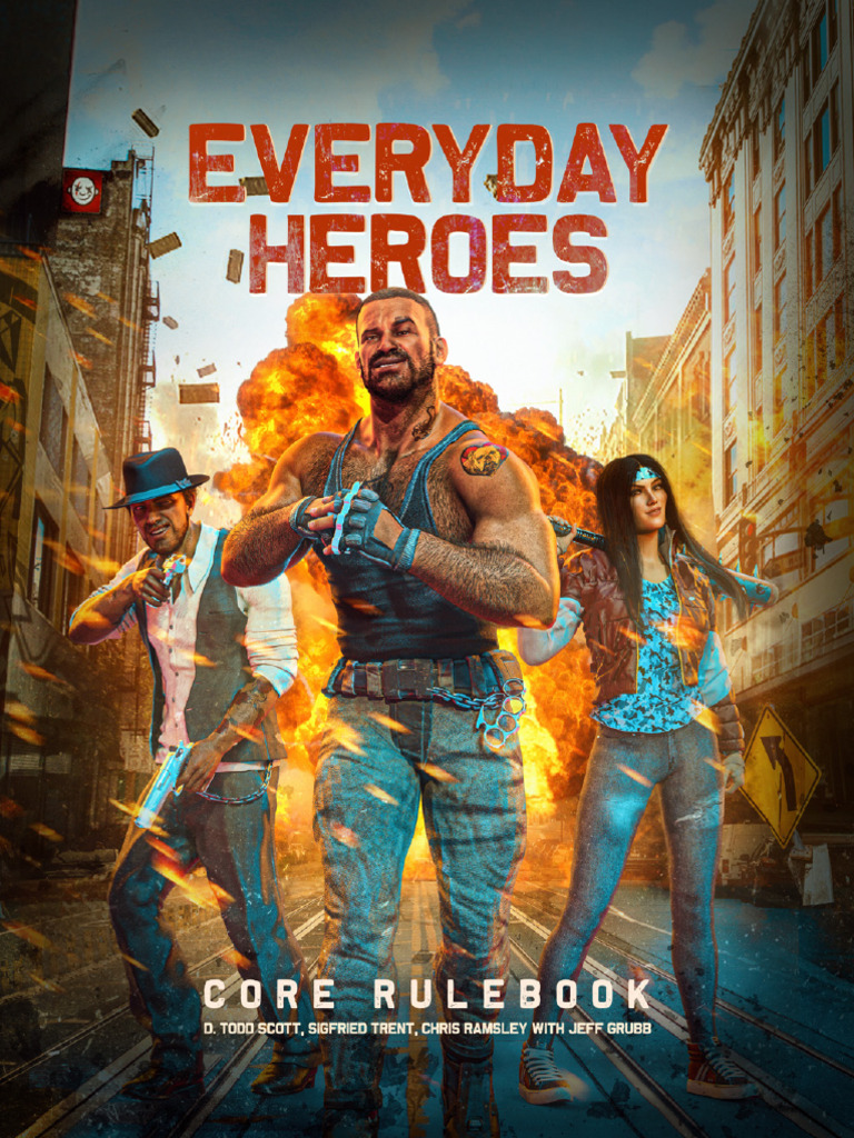Everyday Heroes - Core Rulebook | PDF | Role Playing Games | Role Playing