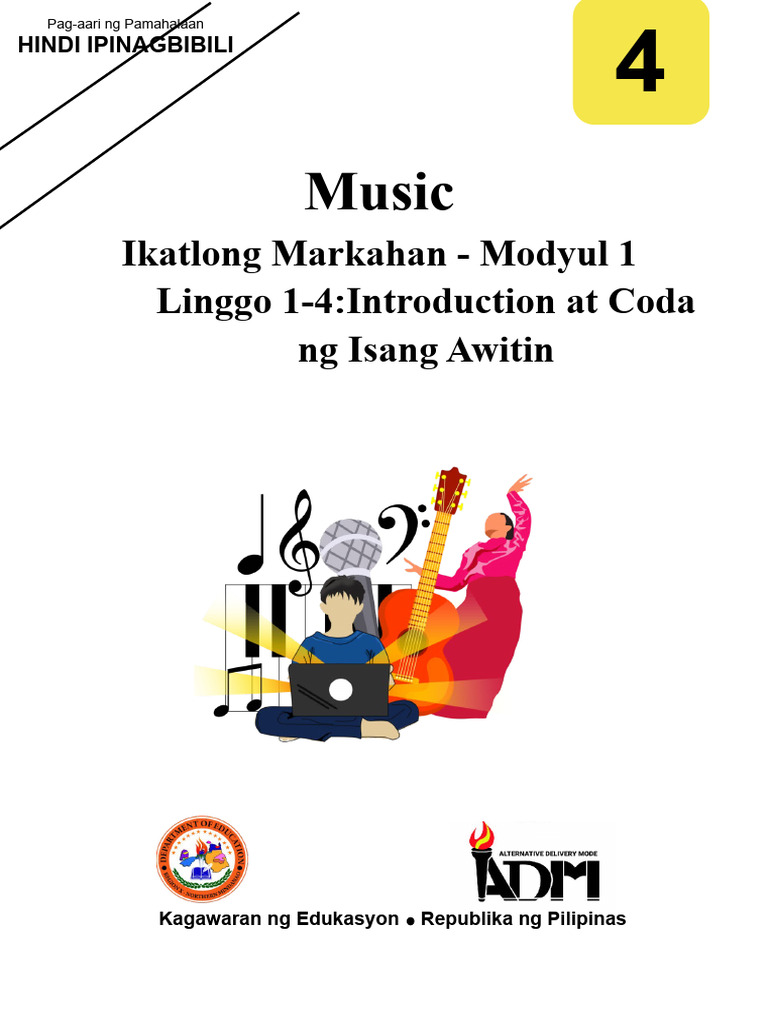 Music4 q3 Mod1 Introduction at Coda v2 | PDF
