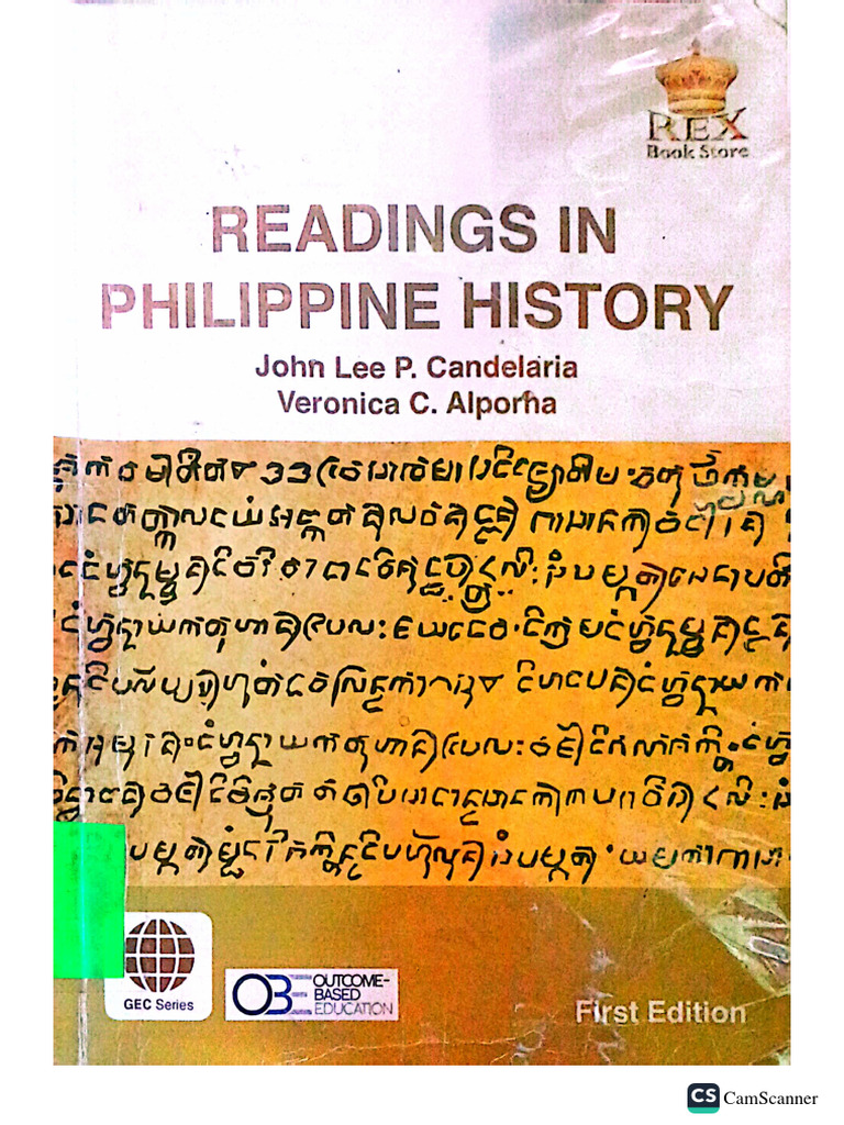 Readings in Philippine History (Book) | PDF