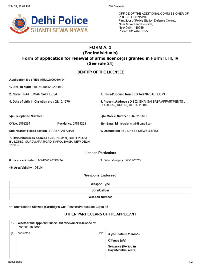 DIV Contents | PDF | License | Justice