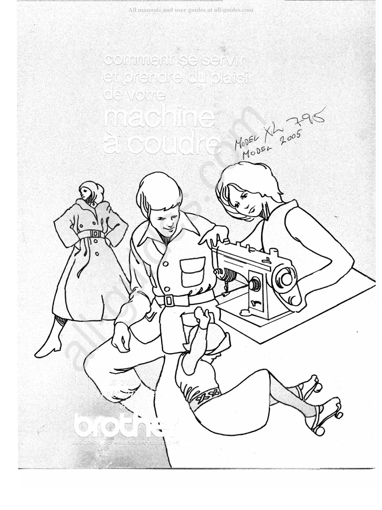 Brother Sewing Machine Manuals Guide | PDF | Computers