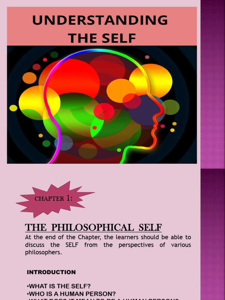 Gec1 Lect Chapter 1 The Philosophical Self | PDF | Philosophy Of Self ...