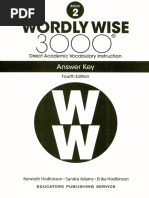 Vocabulary Workshop Orange Answers | PDF | Vocabulary | Word
