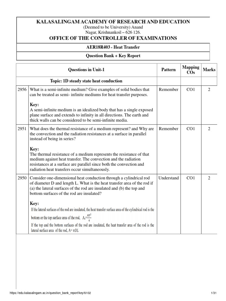HMT 1 | PDF | Heat Transfer | Thermal Conduction