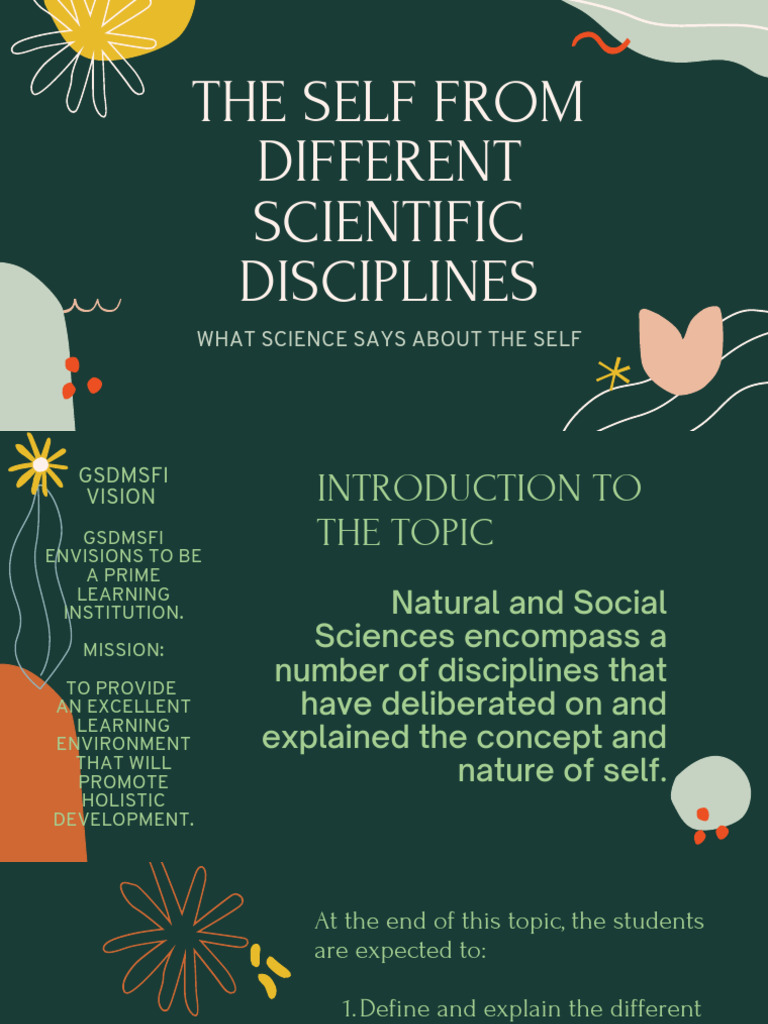 The Self From Different Scientific Perspectives | PDF | Science ...