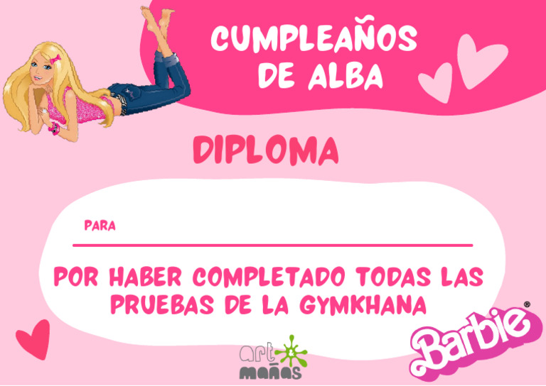 Diploma Barbie | PDF