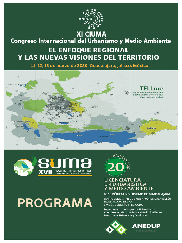 PROGRAMA XI CIUMA_ XVII SIUMA 2020 | PDF | México | Urbanismo