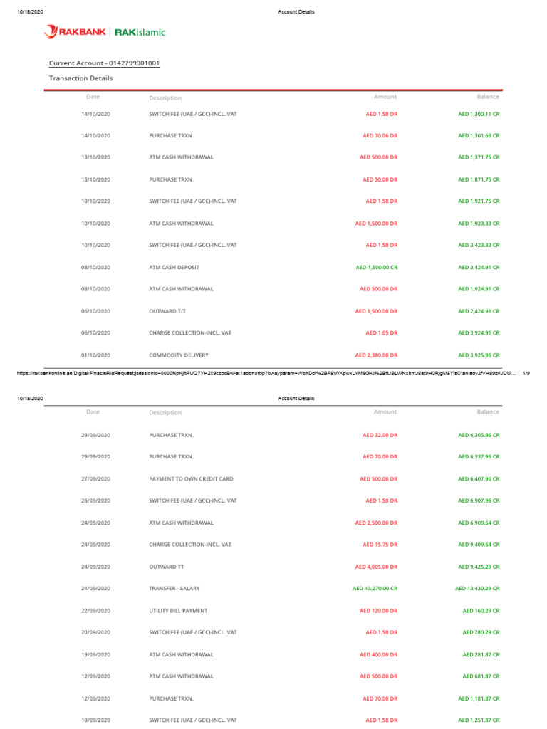 Account Statement | Download Free PDF | Cash | Automated Teller Machine