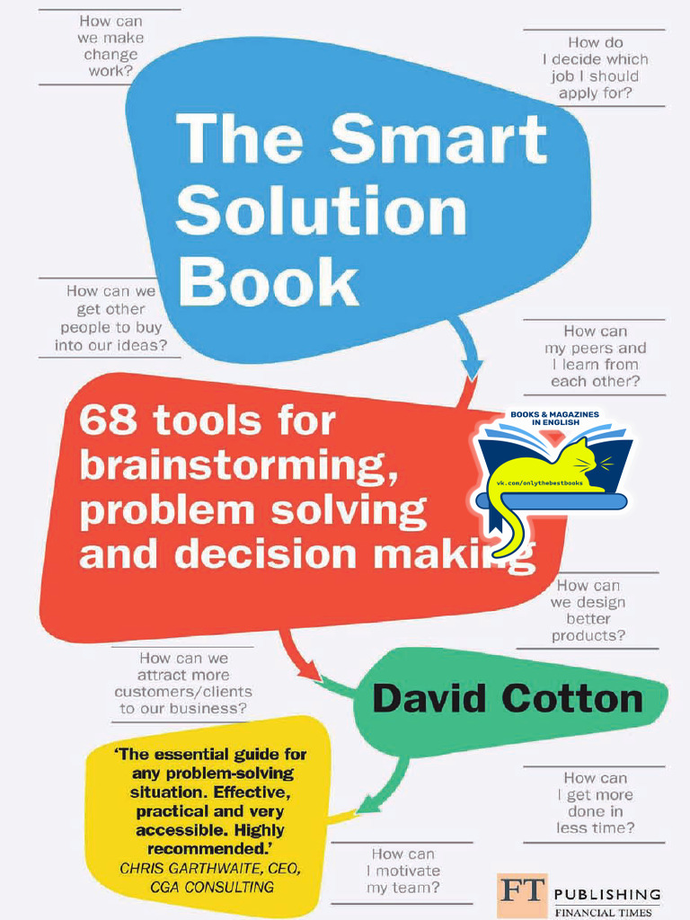 The Smart Solution Book 68 Tools For Brainstorming Problem Solving and ...