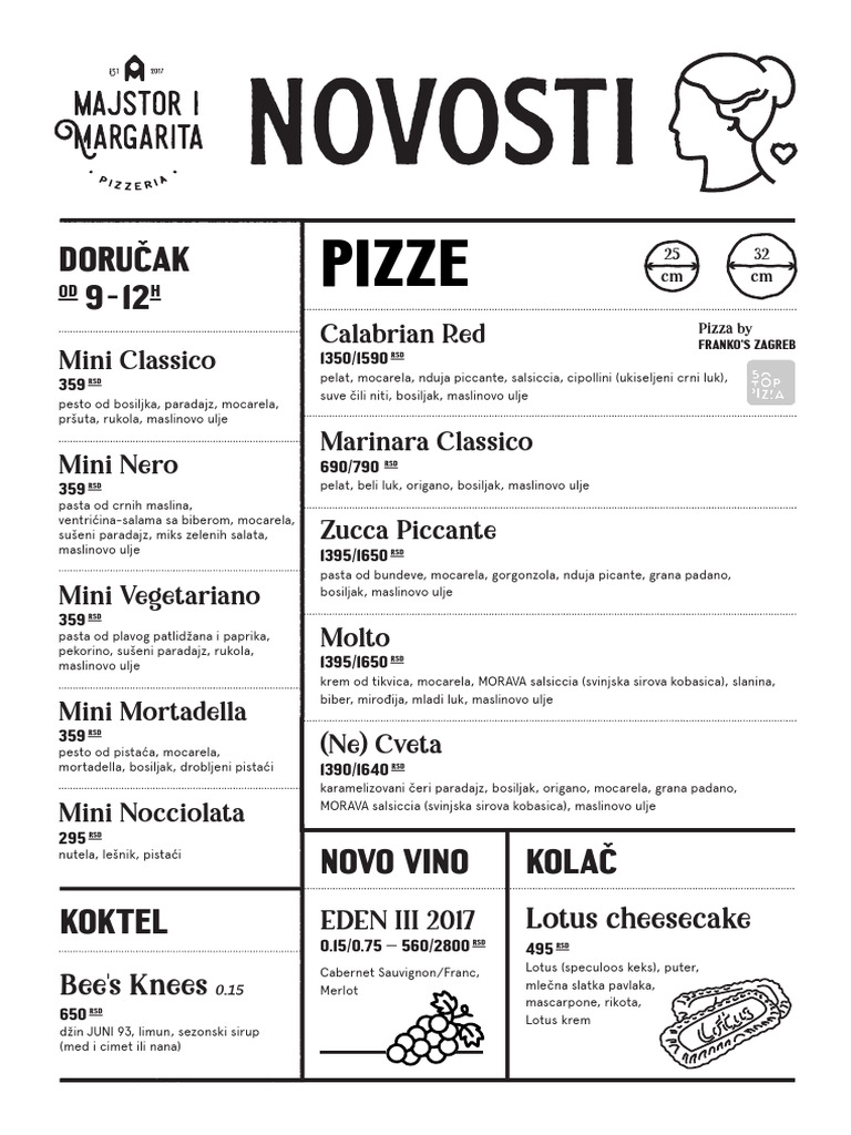 Web Menu Combined | PDF