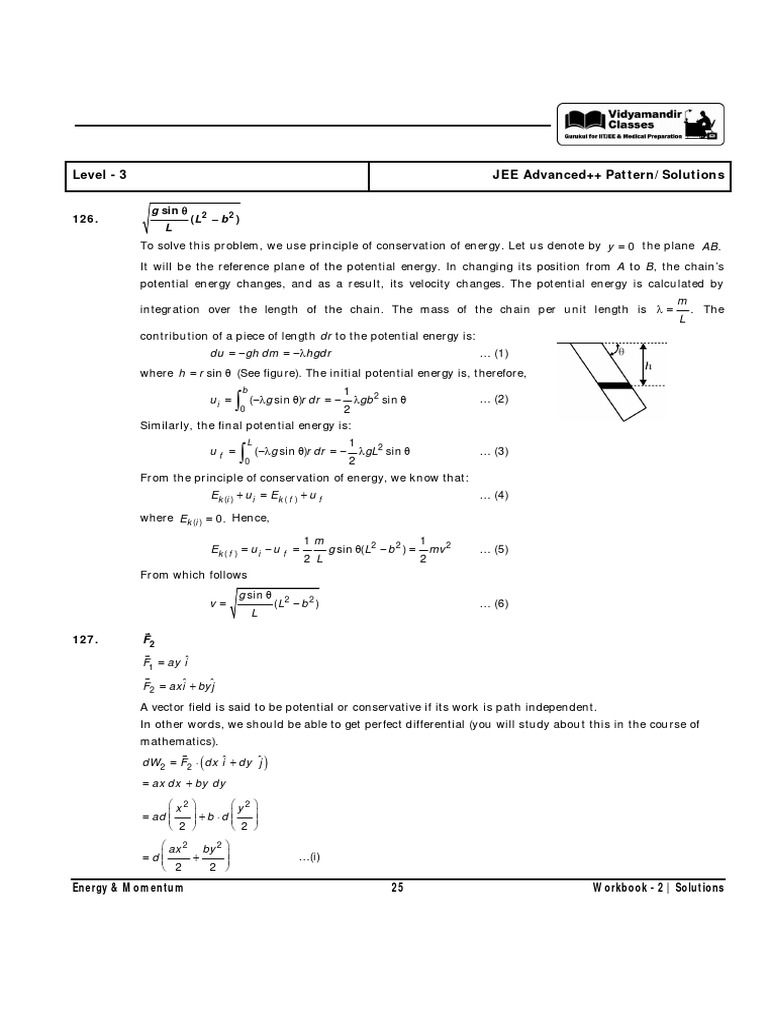 JEE Advanced Physics Solutions | PDF | Geometry | Spacetime