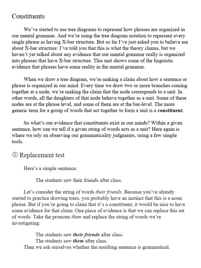 English Syntax 5 | PDF | Phrase | Verb