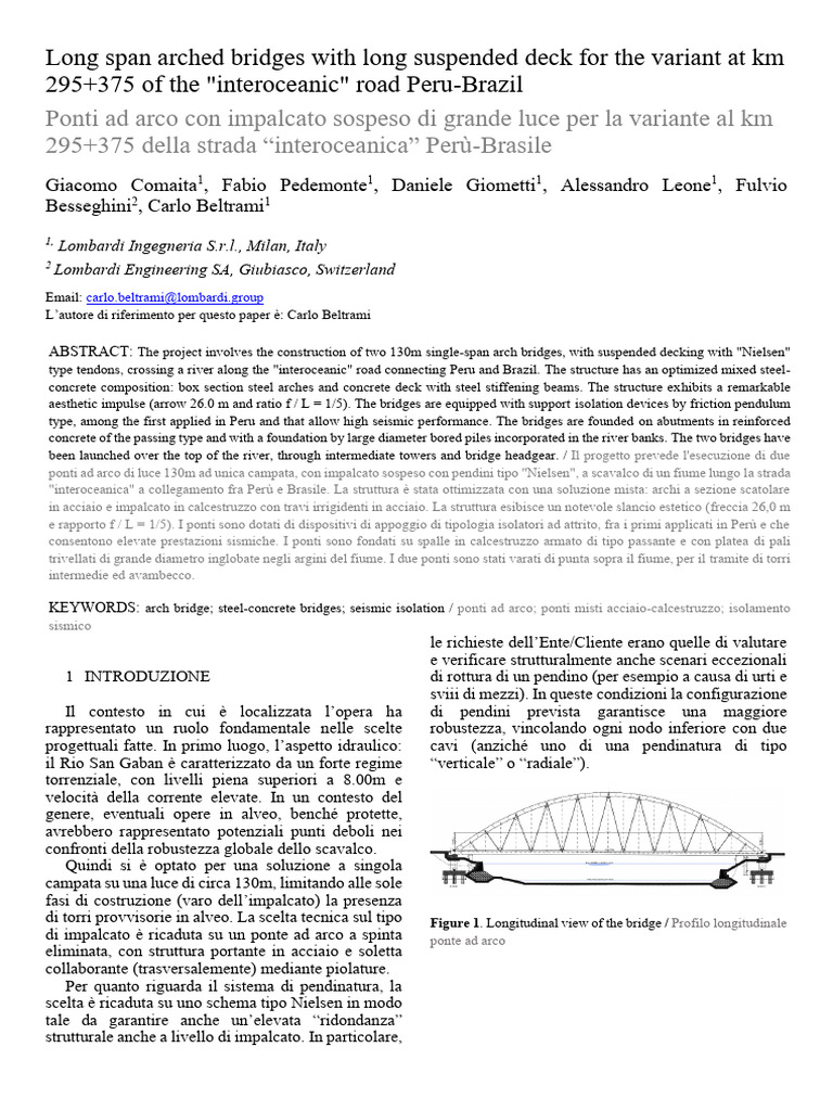 Ponte Peru Brasile Cte Aicap 2021 6207 | PDF