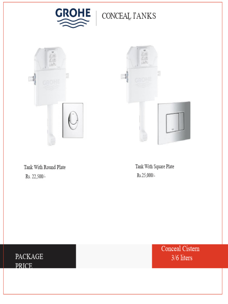 Grohe Empolo Packages | PDF | Shower | Bathing