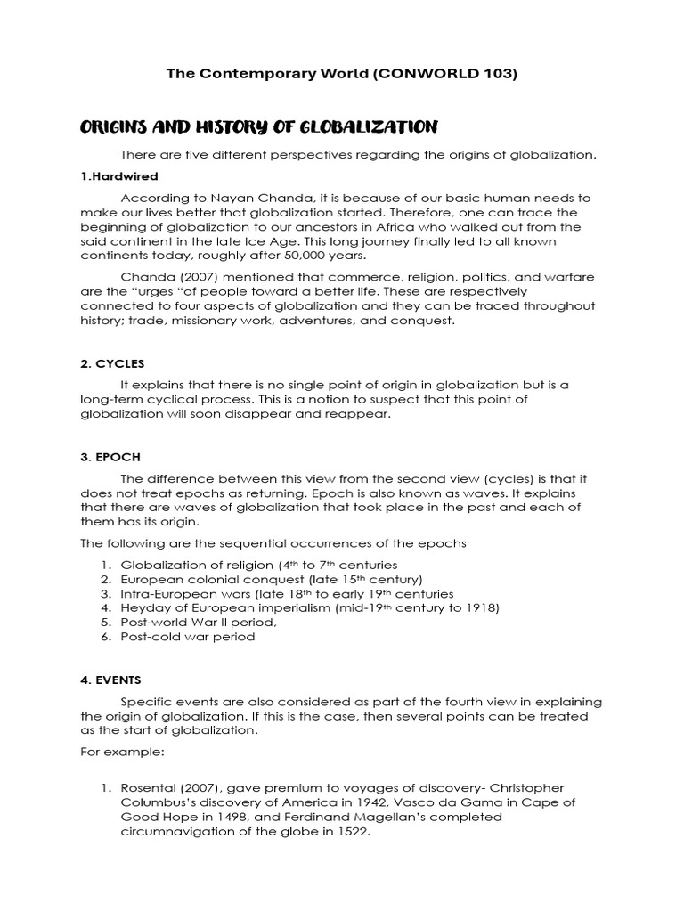 CONWORLD - Lesson 7 and 8 | PDF | Human Migration | Demography CONWORLD - Lesson 7 and 8 | PDF | Human Migration | Demography