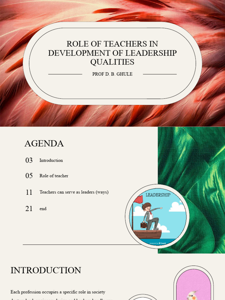 Teacher Leadership Qualities Explained | PDF | Leadership | Teachers