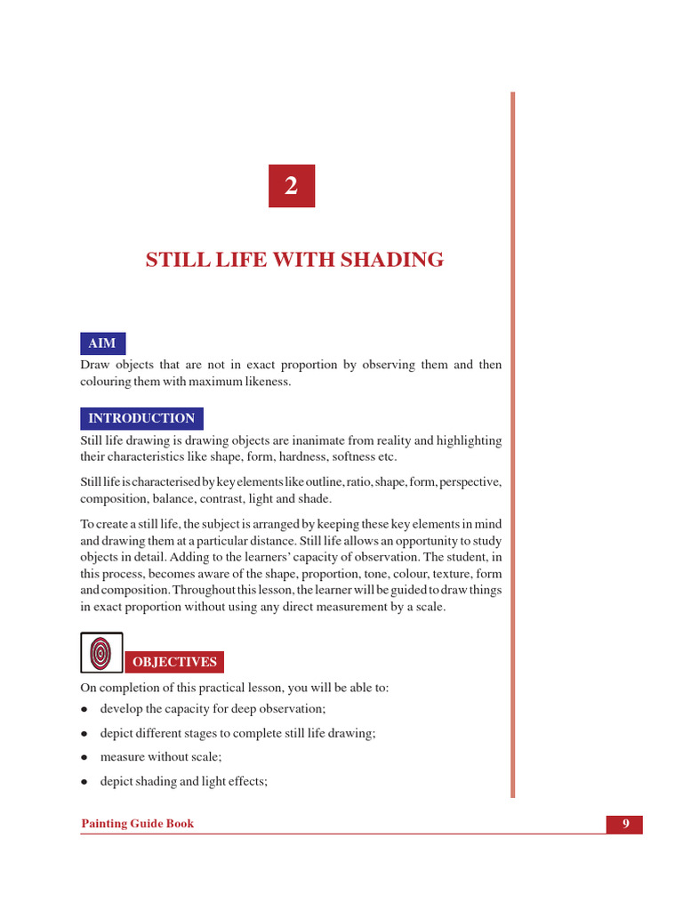Lesson 02 | PDF | Still Life | Visual Arts