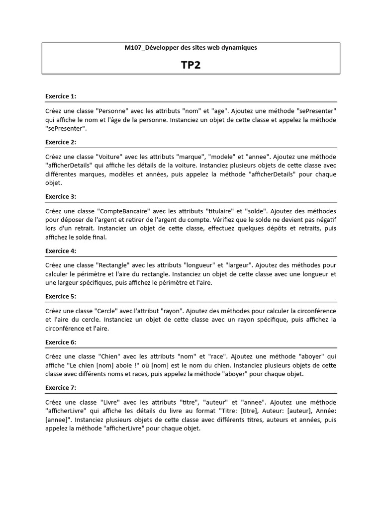 TP2 PHP | PDF | Mathématiques élémentaires | Mathématiques