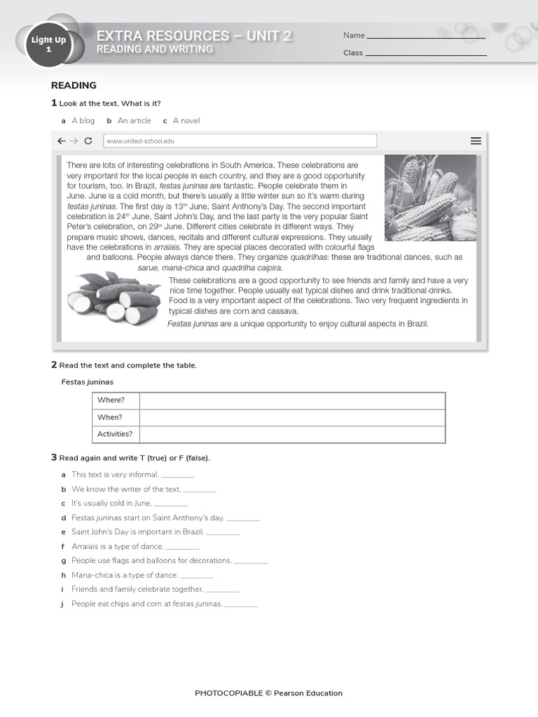 Level 1 Unit 2 | Download Free PDF | Languages | Foreign Language Studies